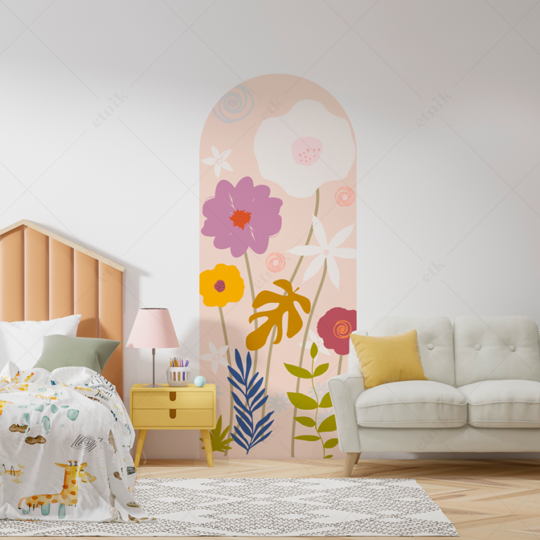 Vinilo Decorativo Flowers Varios Arco Decal – Etnik