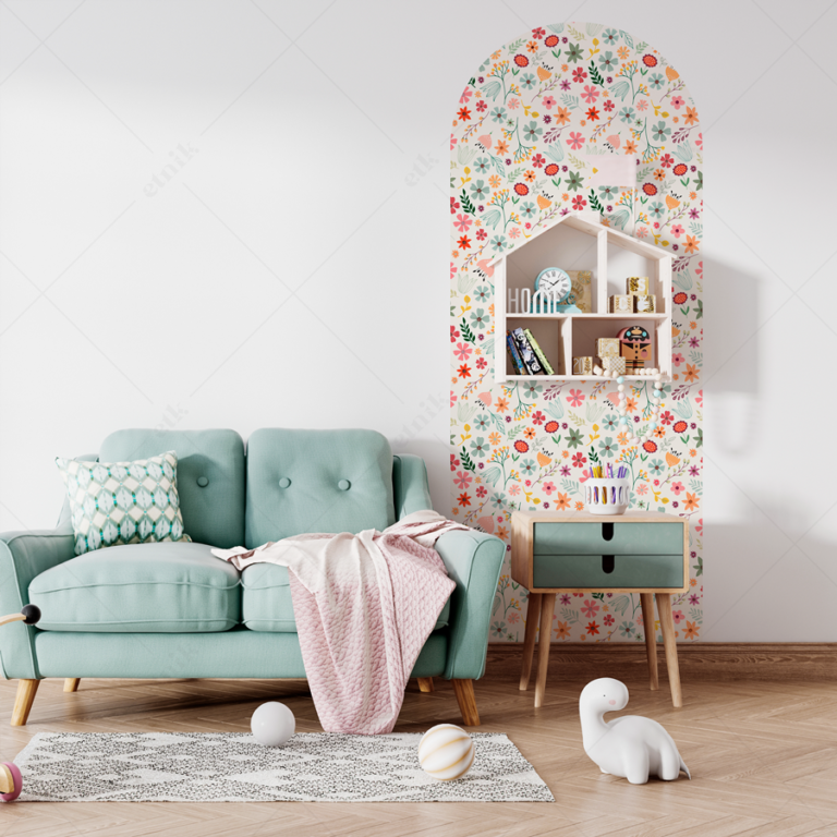 Vinilo Decorativo Flowers Varios Arco Decal – Etnik