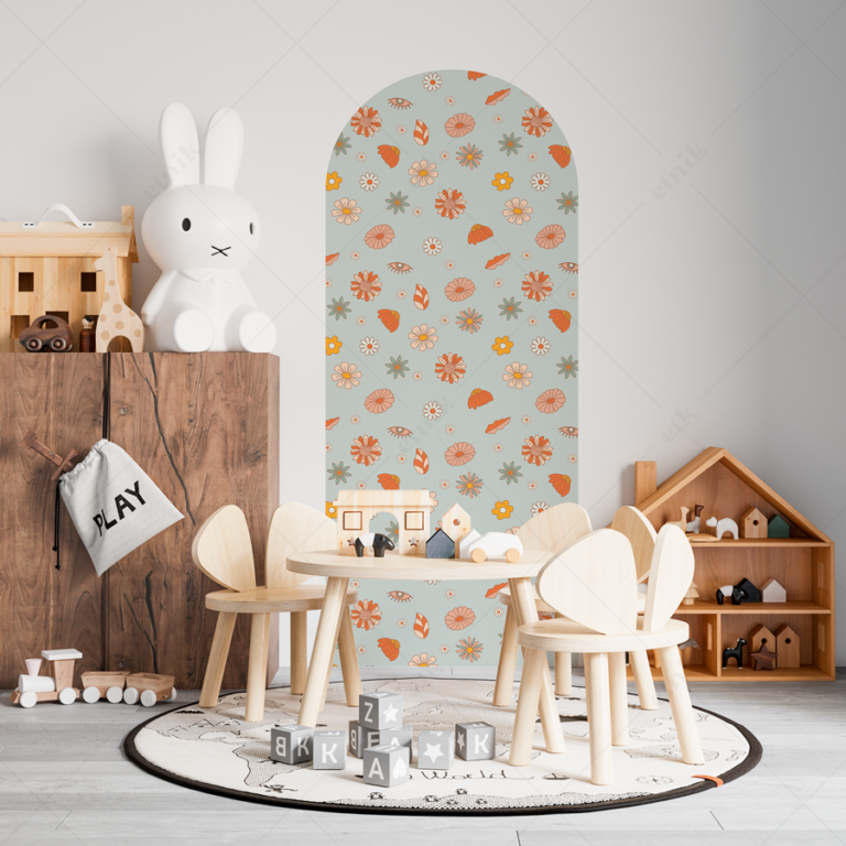 Vinilo Decorativo Flowers Varios Arco Decal – Etnik